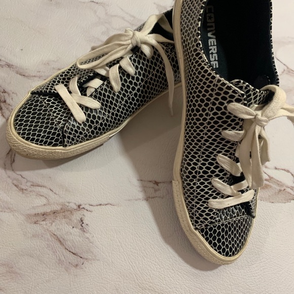 Converse | Shoes | Converse Chuck Taylor Gemma Snake Ox Sneaker 8 ...